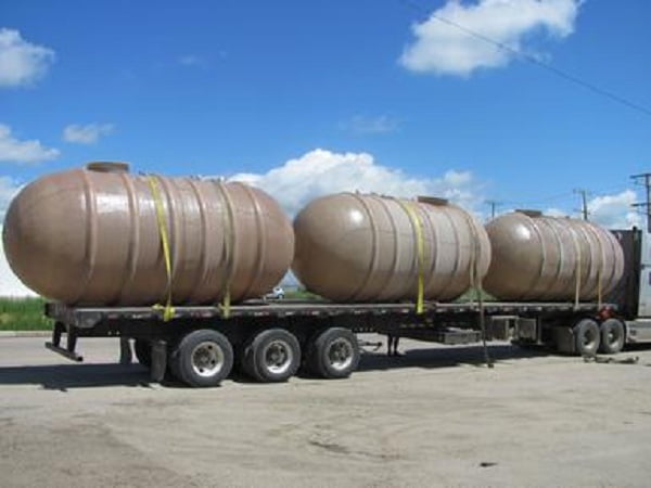 Ground Tank Fiberglass Tangki Tanam Kapasitas 5000Liter